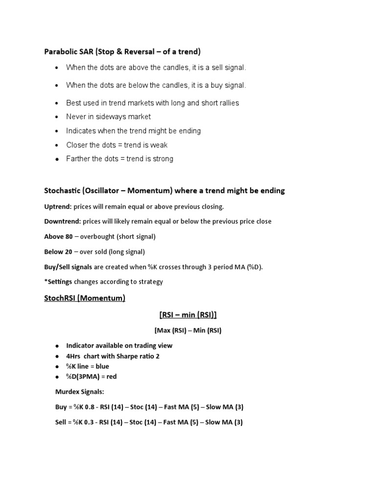 Indicators Cheat Sheet | PDF | Economic Forecasting | Valuation (Finance)