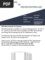 Introduction of Pic16f877a Microcontroller | PDF | Microcontroller | Computer Architecture