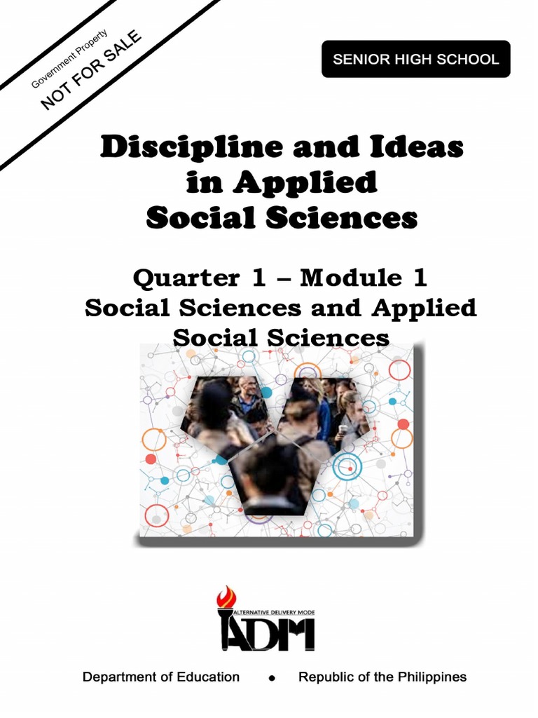 Quarter 1 - Module 1 Social Sciences and Applied Social Sciences | PDF ...