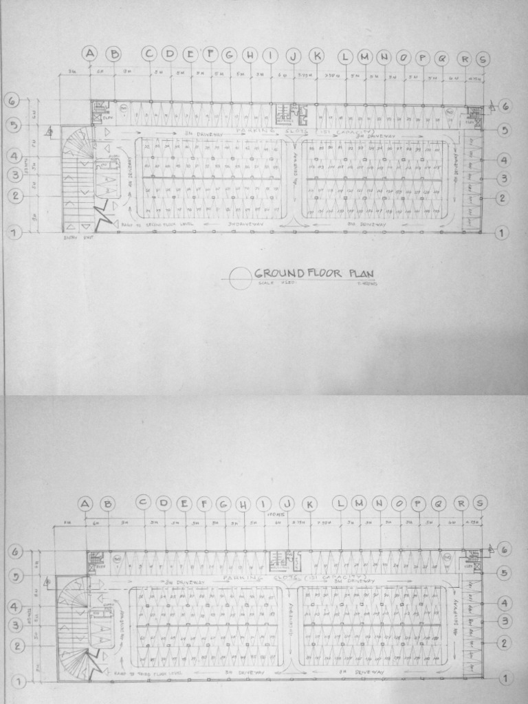 Sample Parking Building Plan | PDF