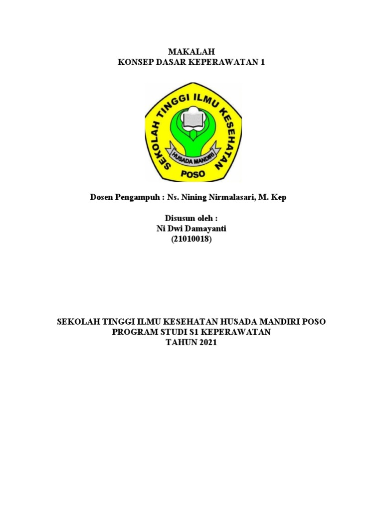 Makalah KDK 1 | PDF
