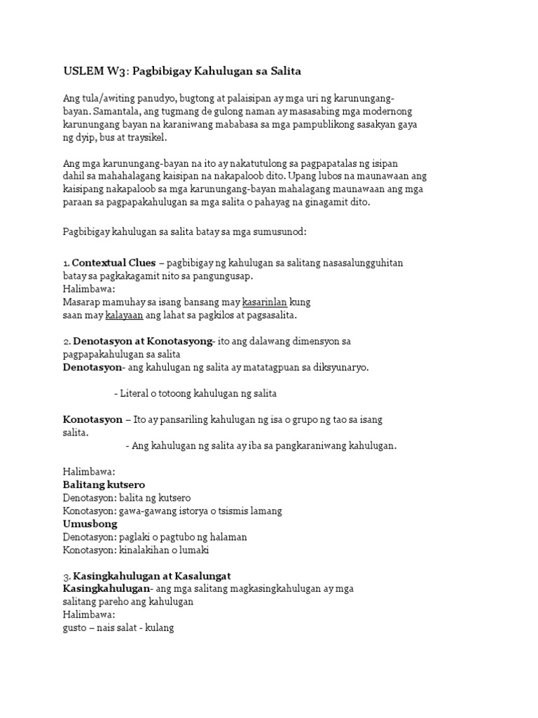 Research in Filipino - Grade 7 | PDF