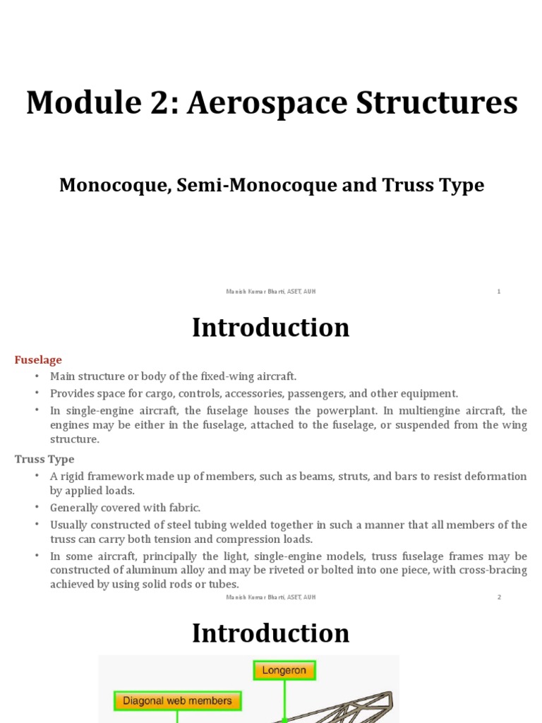 Aerospace Structures Types | Download Free PDF | Fuselage | Aircraft