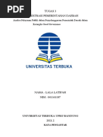 Analisa Pelayanan Publik Dalam Penyelenggaraan Pemerintah Daerah Dalam Kerangka Good Governance ...