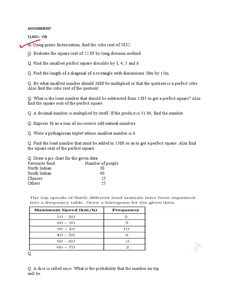 Assignment (Viii) | Download Free PDF | Numbers | Length