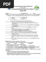 Q3 G11 Pagbasa at Pagsusuri - Module 4 | PDF