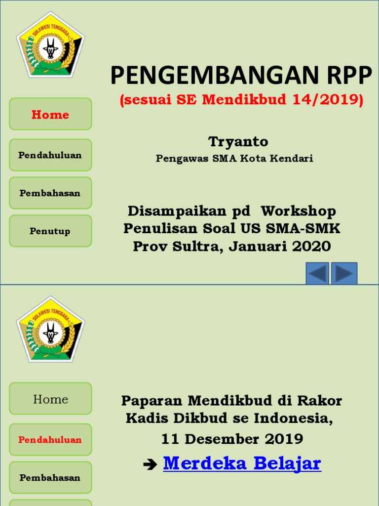 Pengembangan RPP Kurikulum Merdeka | PDF