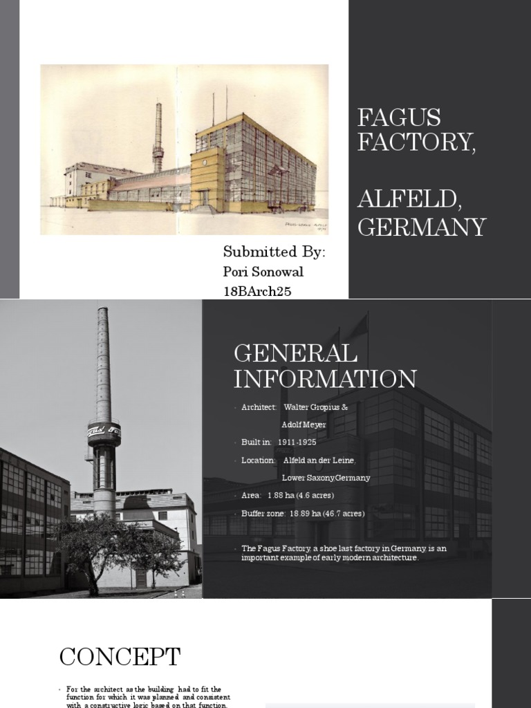 Fagus Shoe Factory | PDF | Structural Engineering | Buildings And ...