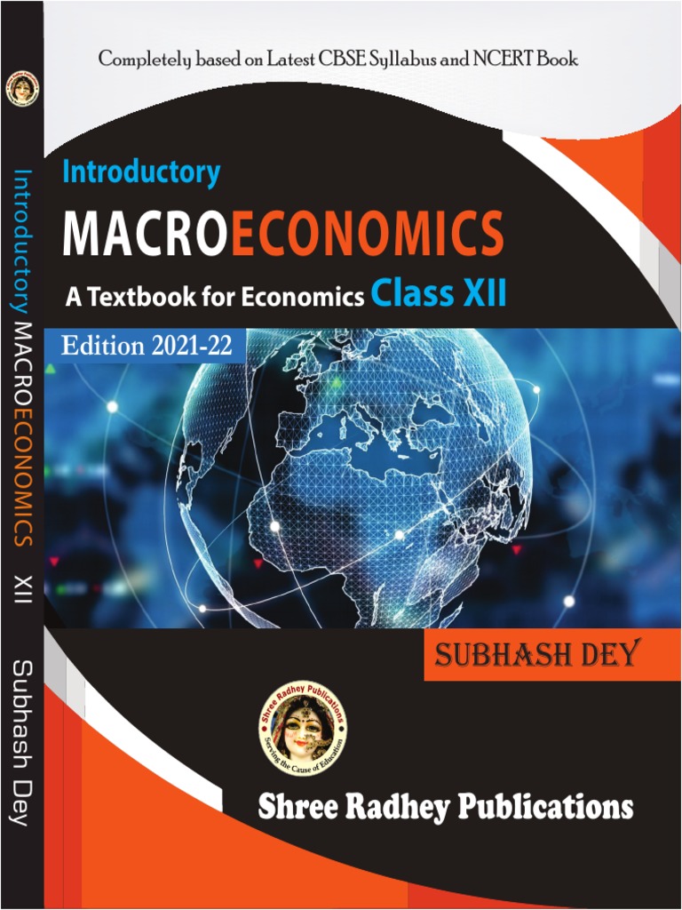 SAMPLE PDF Macroeconomics XII 2021-22 Edition by Subhash Dey | PDF ...