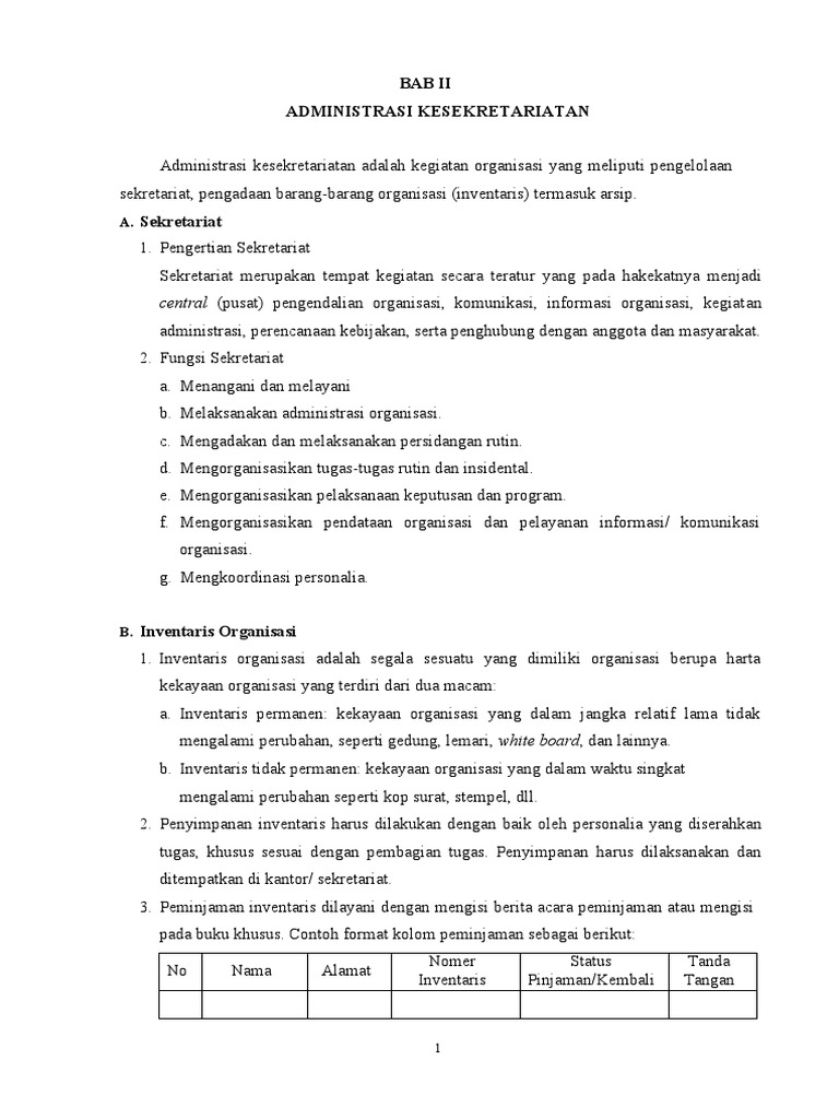 Pedoman Administrasi Organisasi Mahasiswa UMSIDA | PDF