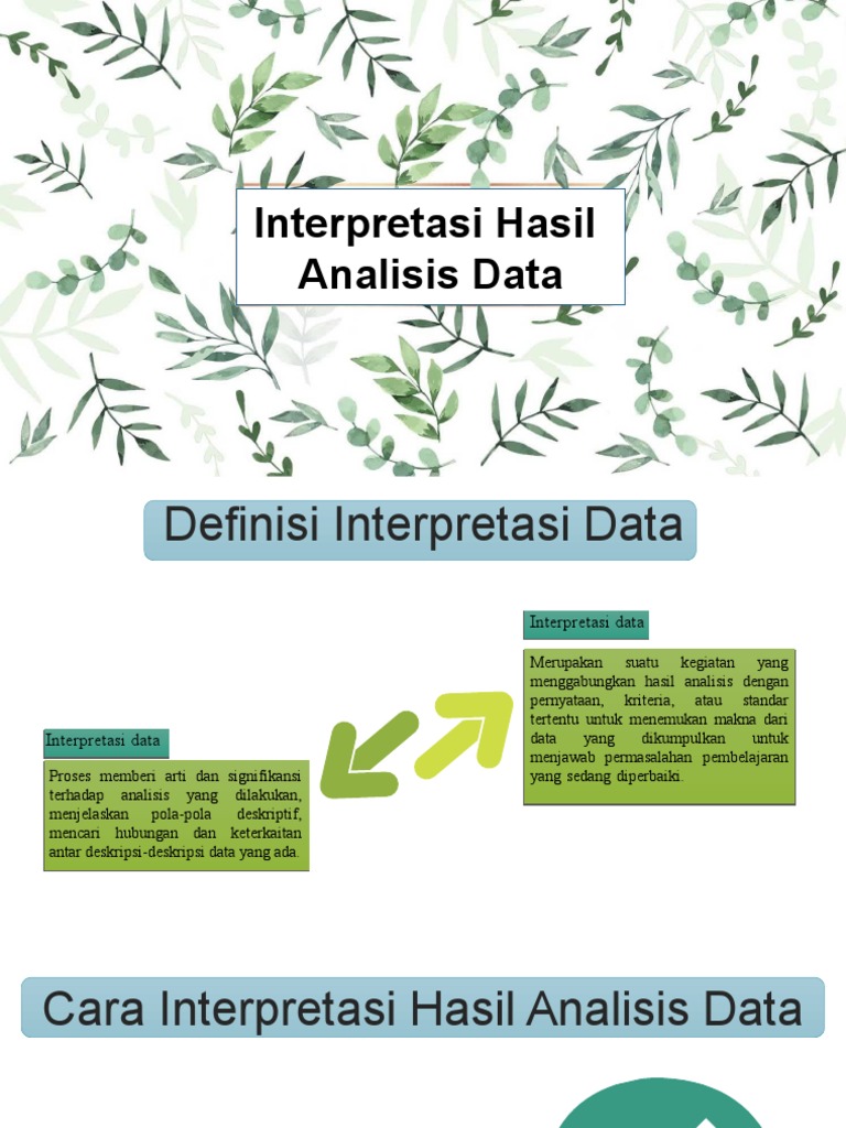 Interpretasi Hasil Data | PDF