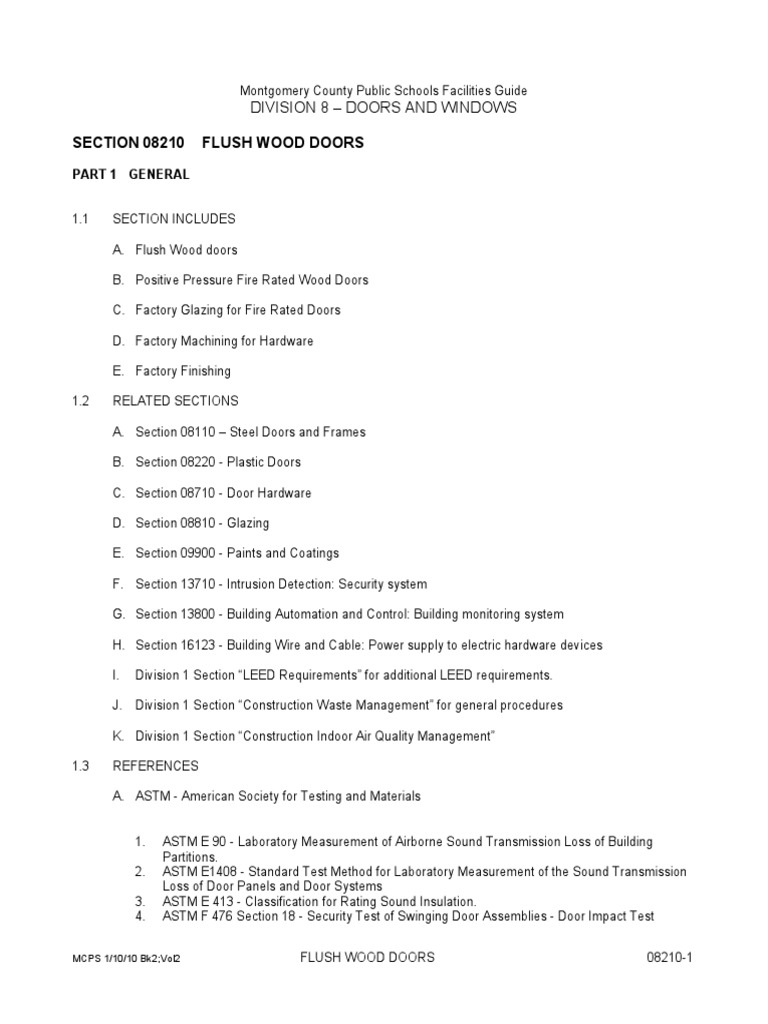 Wood Doors | PDF | Door | Forest Stewardship Council