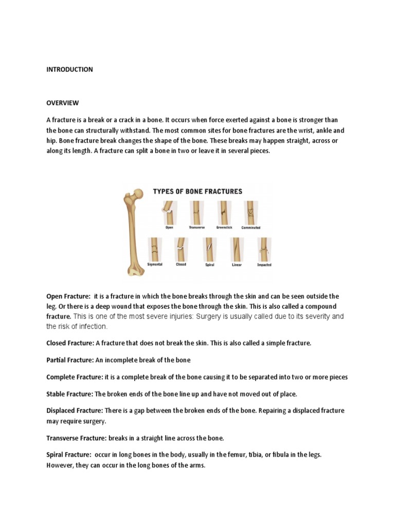 .Introduction Fracture | PDF | Bone | Osteoporosis