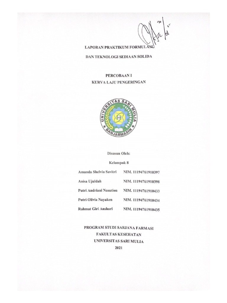 Kelompok 8 - Kelas 4B - FTS Solida | PDF | Teknologi & Rekayasa