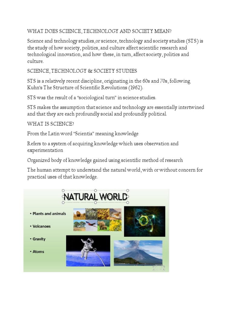 STS REVIEWER Complete | PDF | Science | Heliocentrism