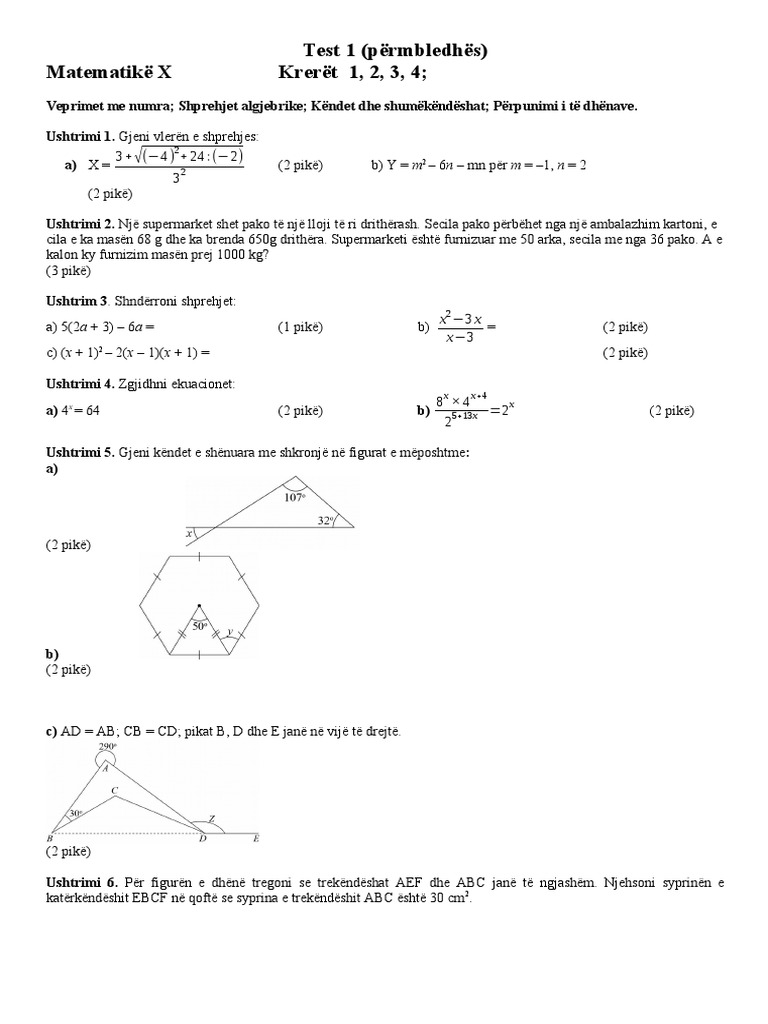 Mat 10 | PDF