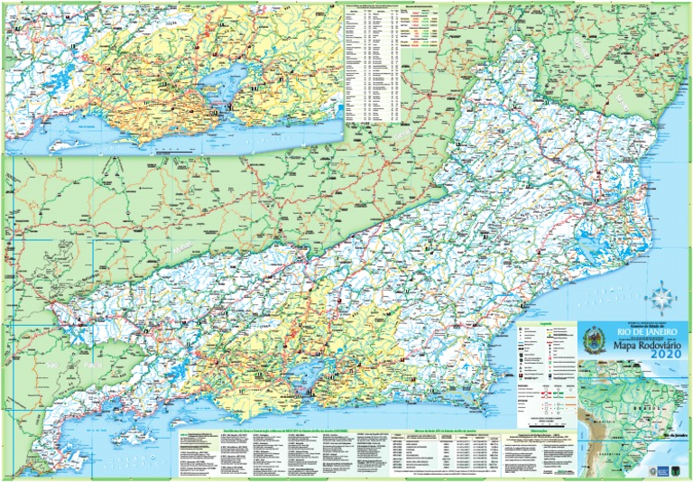 Mapa Do Rio de Janeiro | PDF