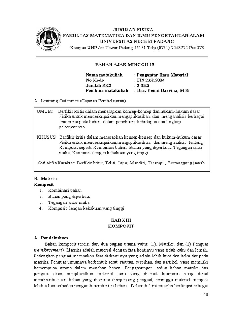 Bahan Komposit | PDF