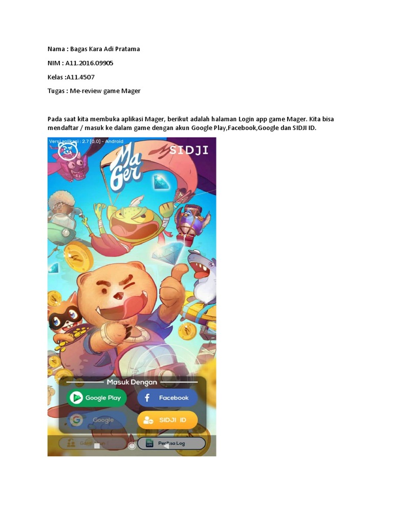 Review Game MAGER | PDF