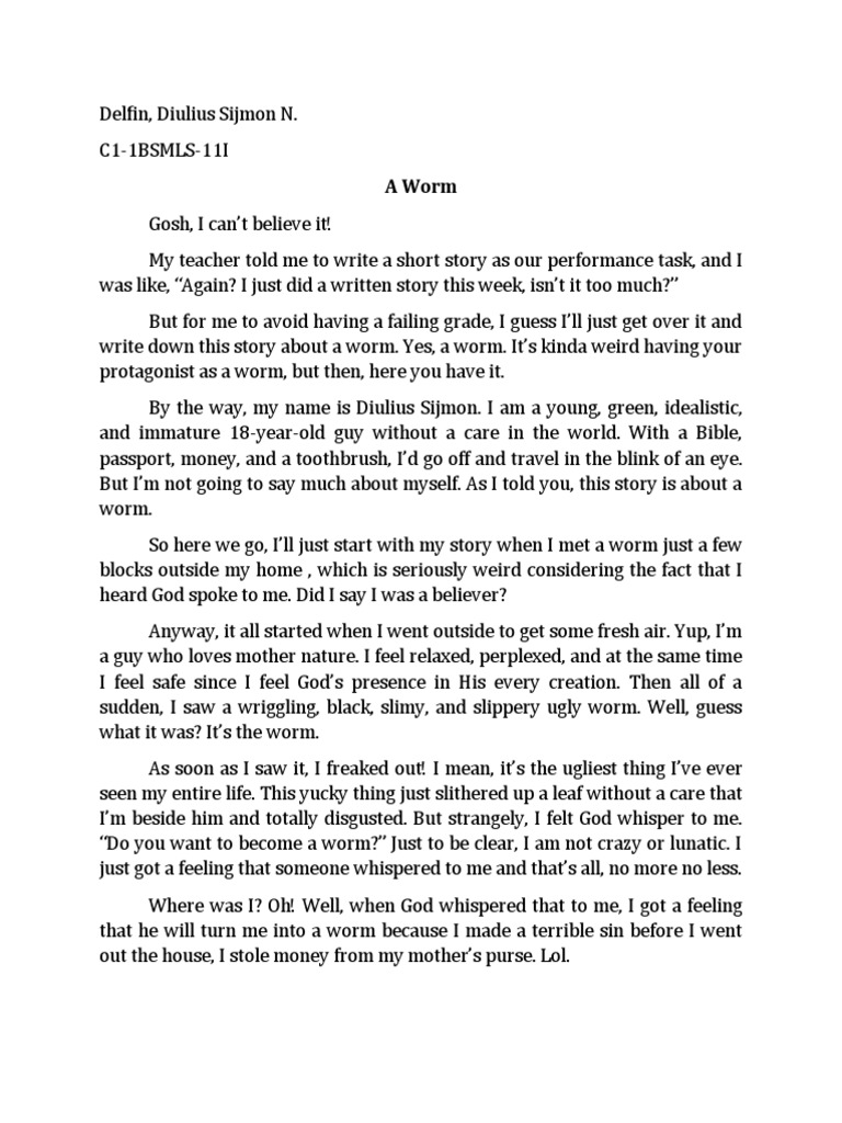 GEN 001 - Lesson 4 - Performance Task | PDF