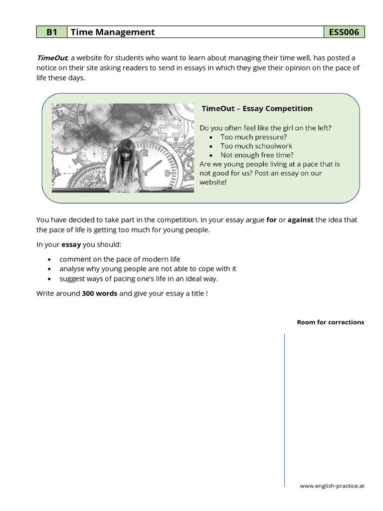 Ess006 Time Management | PDF | Career & Growth | Language Arts & Discipline