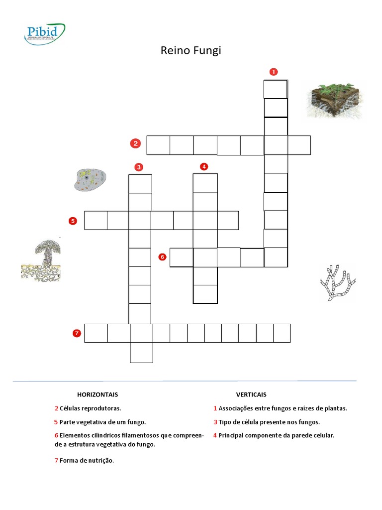 Cruzadinha Fungos | PDF