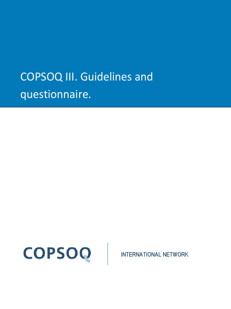 Workplace Psychosocial Assessment | PDF | Occupational Safety And ...