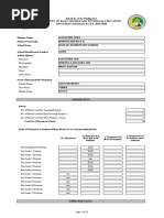 A Sample of 2021 Kcpe Examination Answer Sheet | PDF