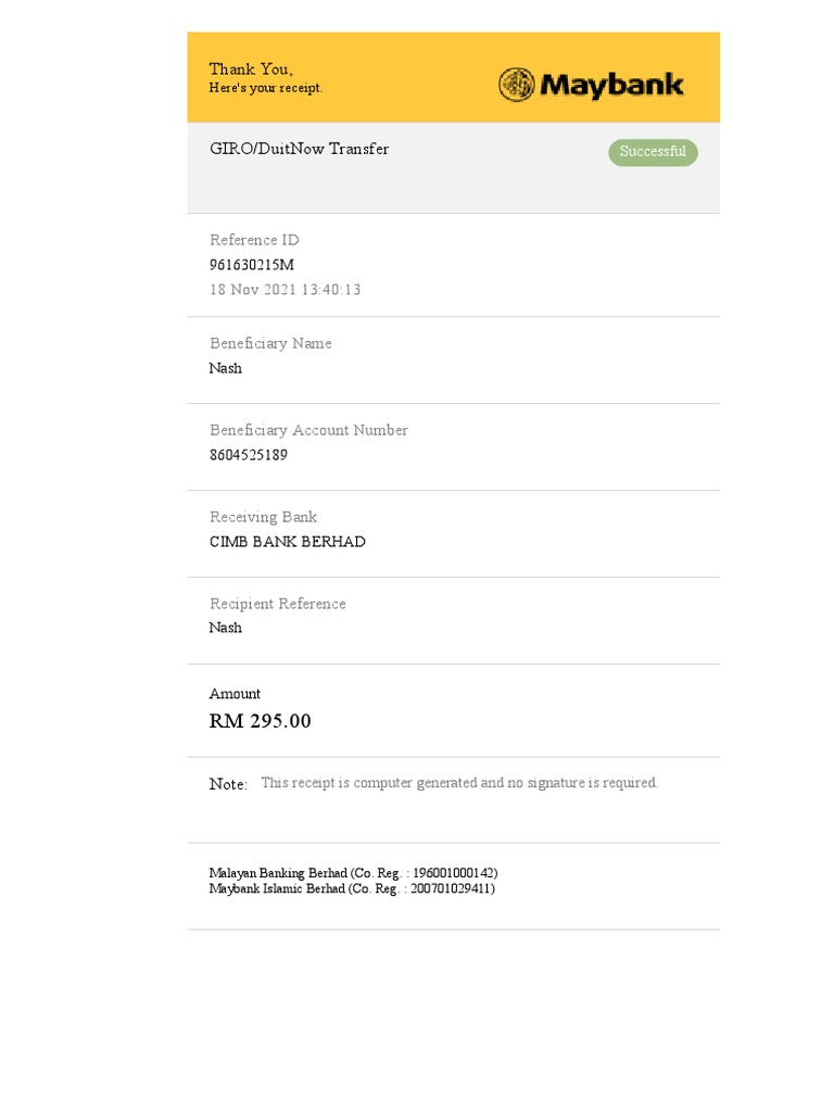 Receipt | PDF | Business | Law