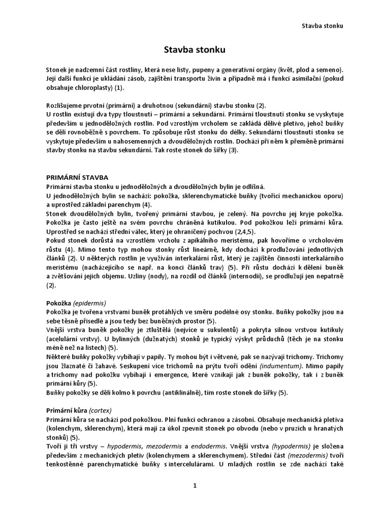 Stavba Stonku | PDF