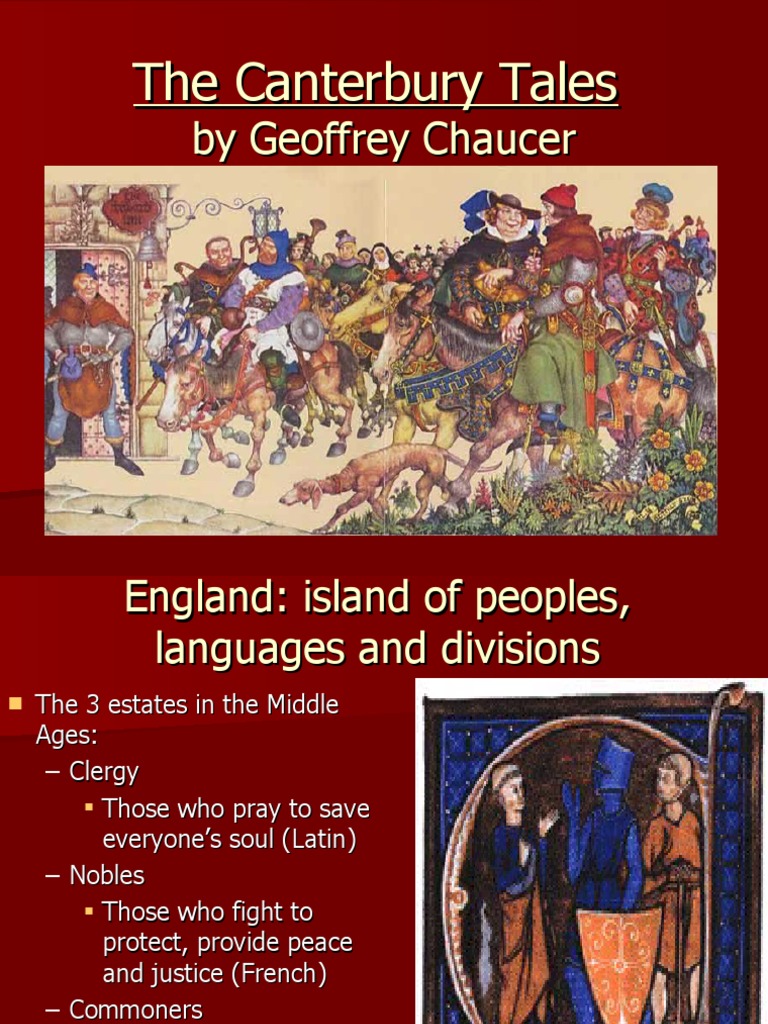 Chaucer's Canterbury Tales Overview | PDF | Religious Belief And ...