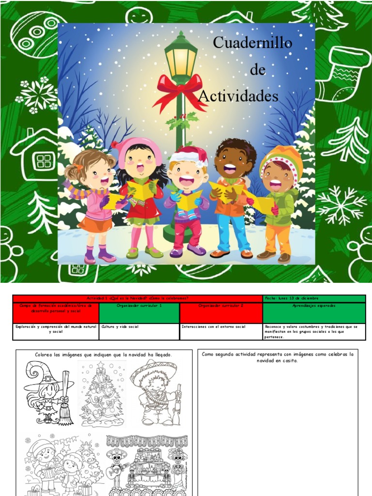Cuadernillo Celebremos La Navidad 2021 | PDF | Navidad | Comunicación