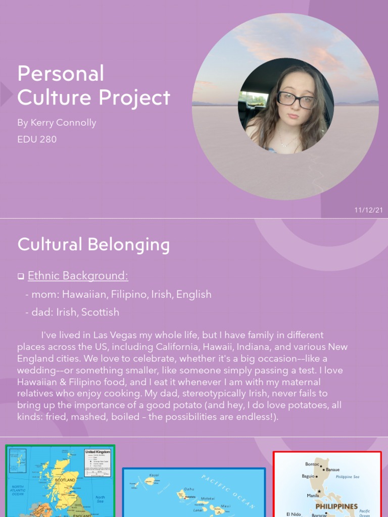 Personal Culture Project | PDF