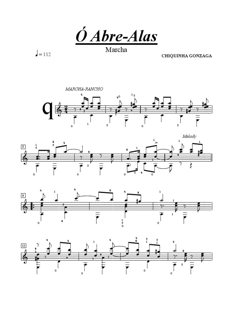 Chiquinha Gonzaga - o Abre Alas | PDF