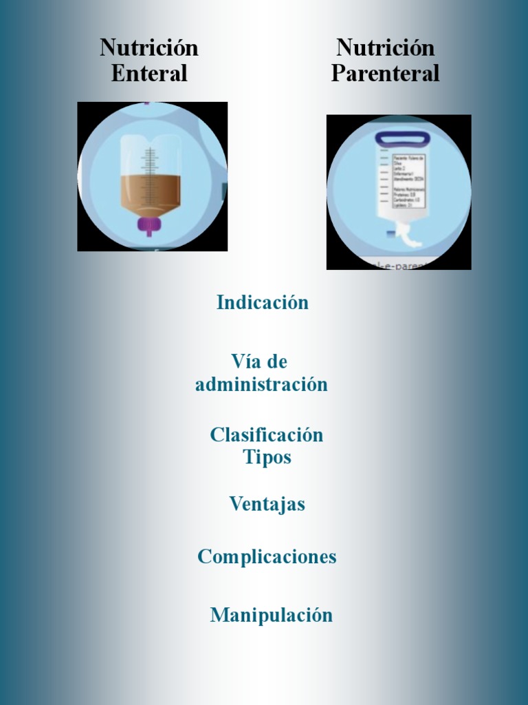 Cuadro Comparativo de Nutricion Enteral y Parenteral | PDF Cuadro Comparativo de Nutricion Enteral y Parenteral | PDF