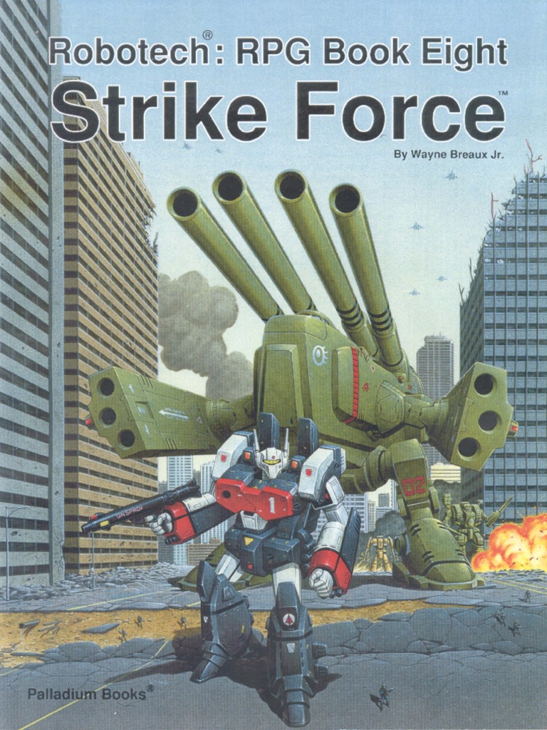 Robotech RPG Book 08 Strike Force | PDF