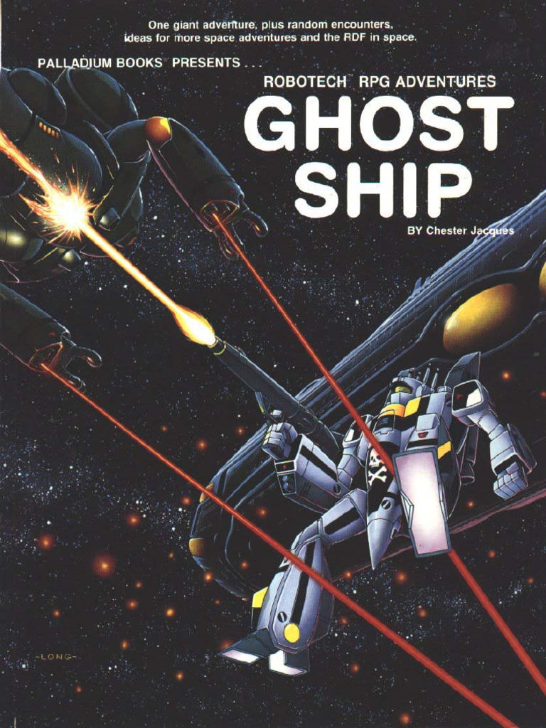 Palladium - Robotech - 554 - RPG Adventures - Ghost Ship | PDF