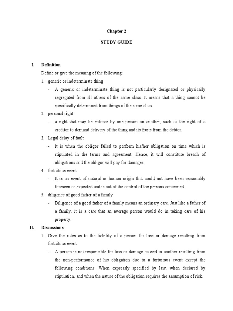Chapter | PDF | Law Of Obligations | Interest