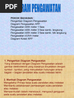 Diagram Pengawatan Meter KWH 1 Phasa | PDF