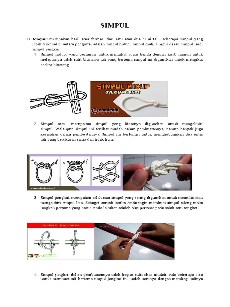Panduan Simpul untuk Pengintai | PDF