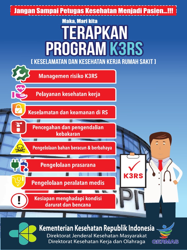 Poster Kemenkes K3RS | PDF