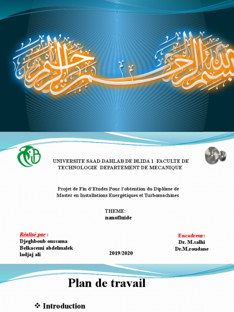 Pfe - Copie | PDF | Convection | Matière molle