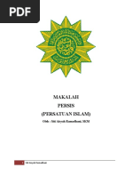 Sejarah dan Kontribusi PERSIS | PDF