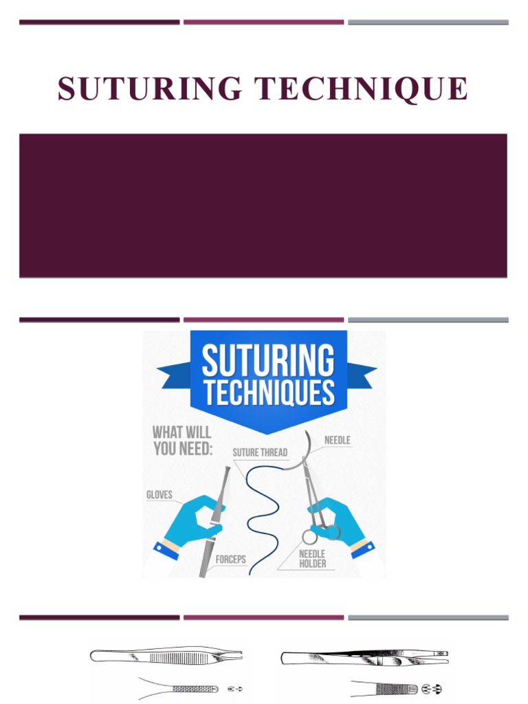 Suturing Technique | PDF