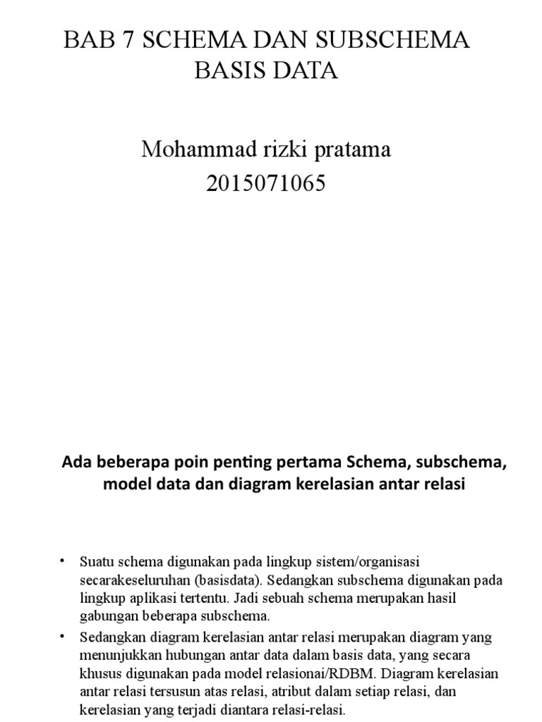 Mohammad Rizki Pratama - Resume BAB 7 Dan 8 | PDF