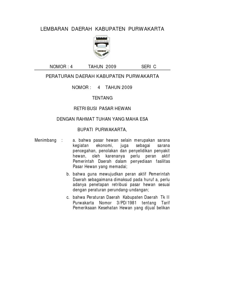 LD No 4 THN 2009 | PDF