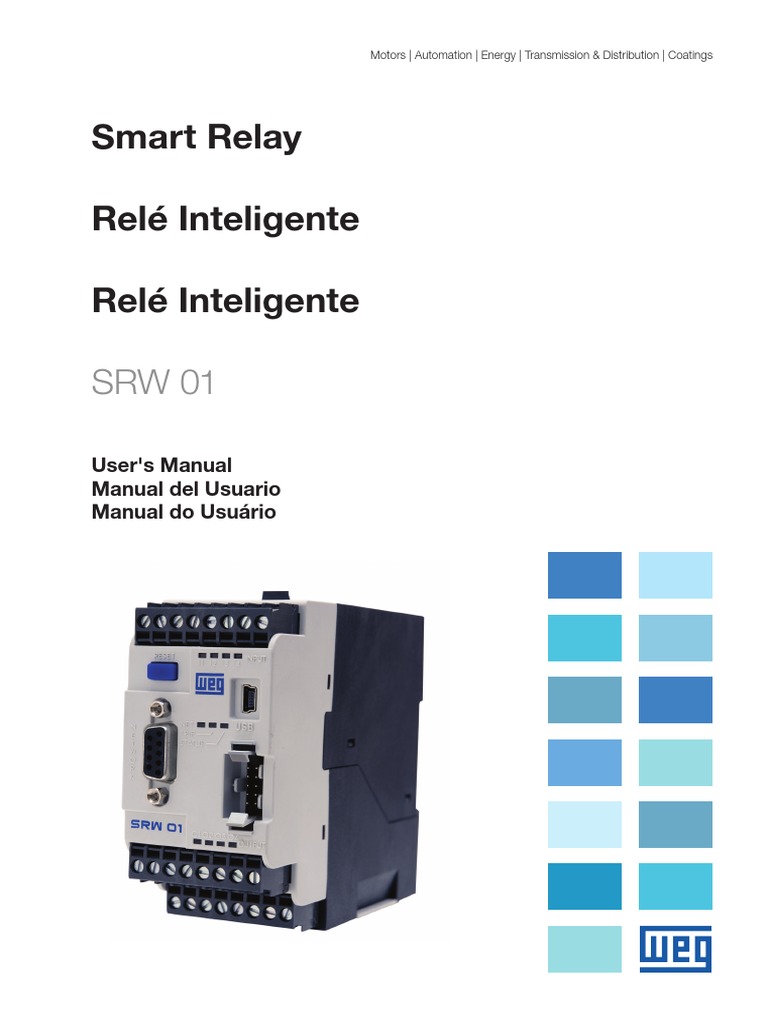 Manual Relé Inteligente SRW 01 | PDF | Ingenieria Eléctrica | Cantidad