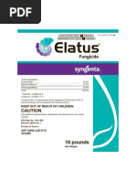 Tenacity Herbicide Label 2020 | PDF | Surface Runoff | Legal Liability