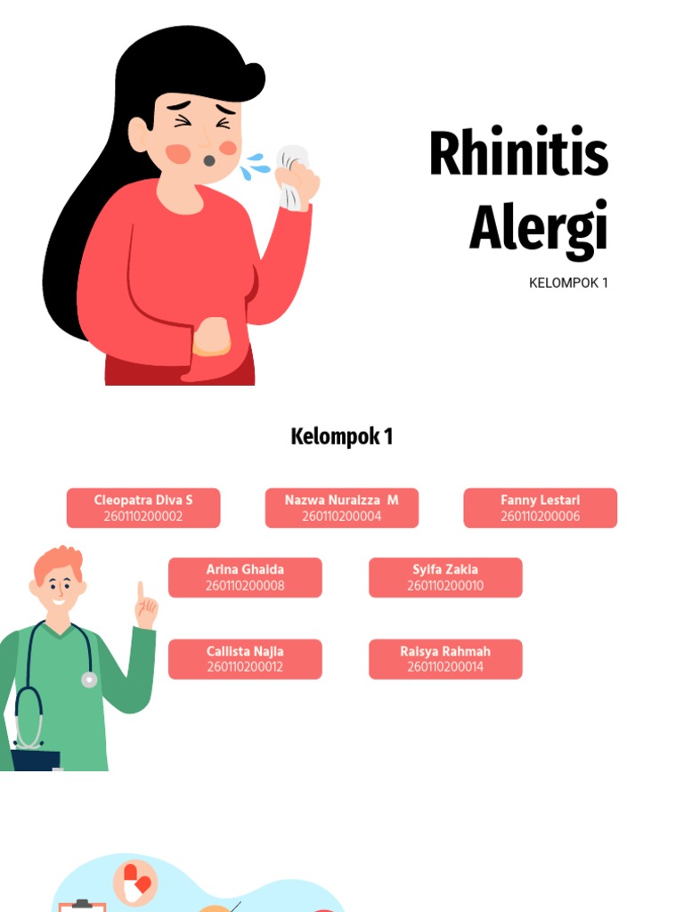 Kelompok 1 - Rhinitis Alergi | PDF