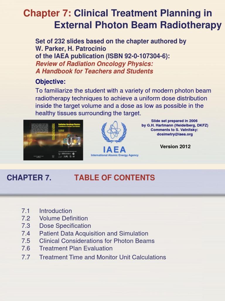 Chapter 07 Treatment Planning | PDF | Radiation Therapy | Ct Scan